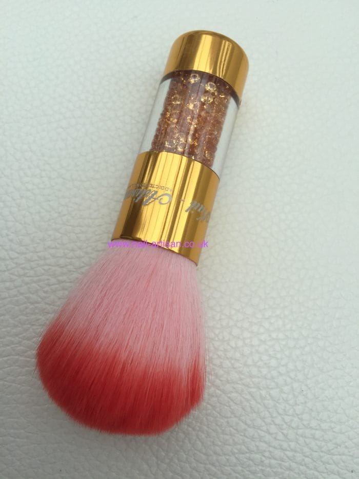 Nail-Artisan Dusty Glitz Duster Nail Brush - Ombre Orange - Nail-Artisan UK